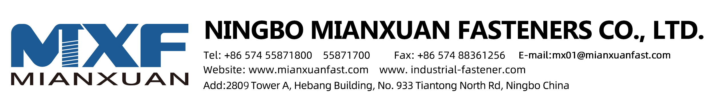 China , supplier - MIANXUAN FASTENERS CO., LTD.